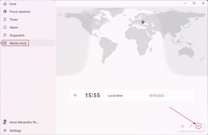 Check The Time in Different Cities with Windows Clock App and Display Timezones in System Tray Clock