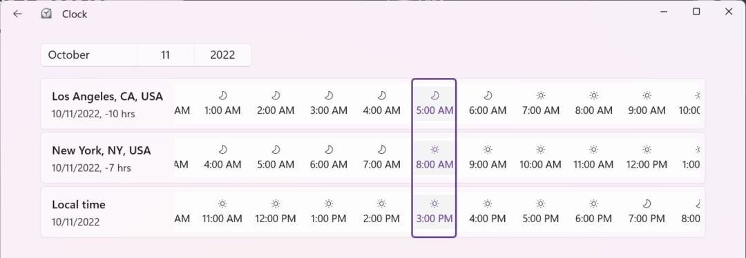 Check The Time in Different Cities with Windows Clock App and Display ...