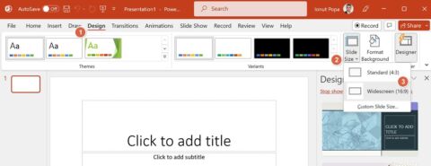 How to Change PowerPoint Slide Size: Standard, Widescreen, Custom