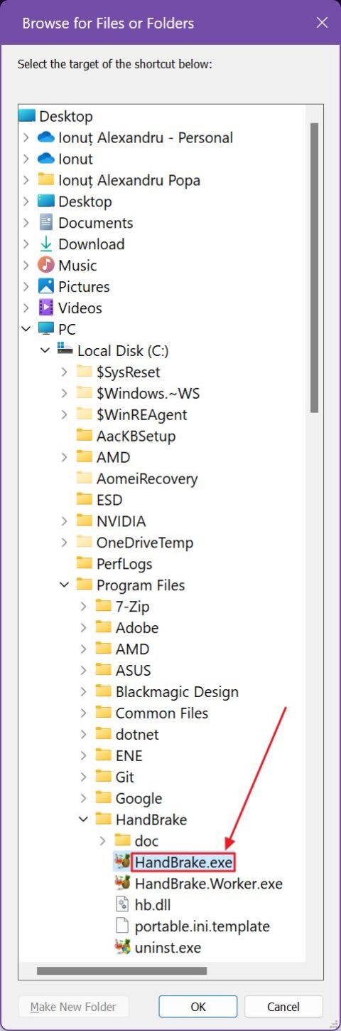 Cómo crear un acceso directo a una aplicación en el escritorio de Windows