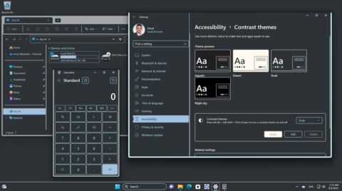 High Contrast Themes in Windows: How They Look, How They Work